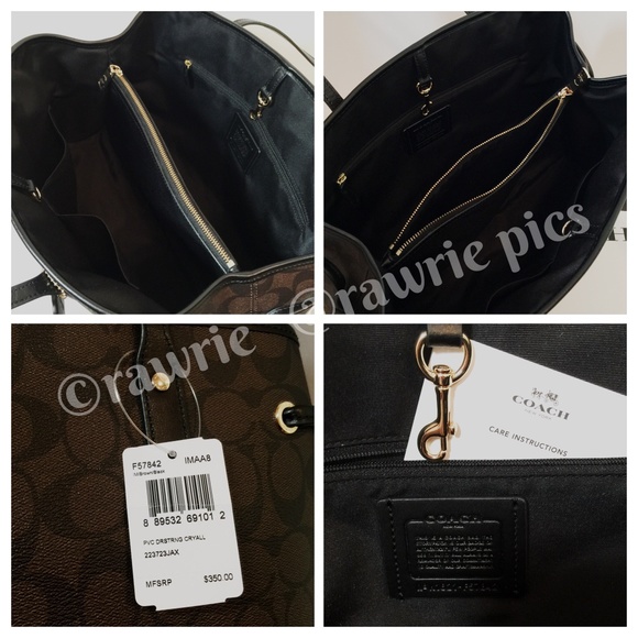 Coach | Bags | New Coach Signature Tote Matching Wallet Set | Poshmark